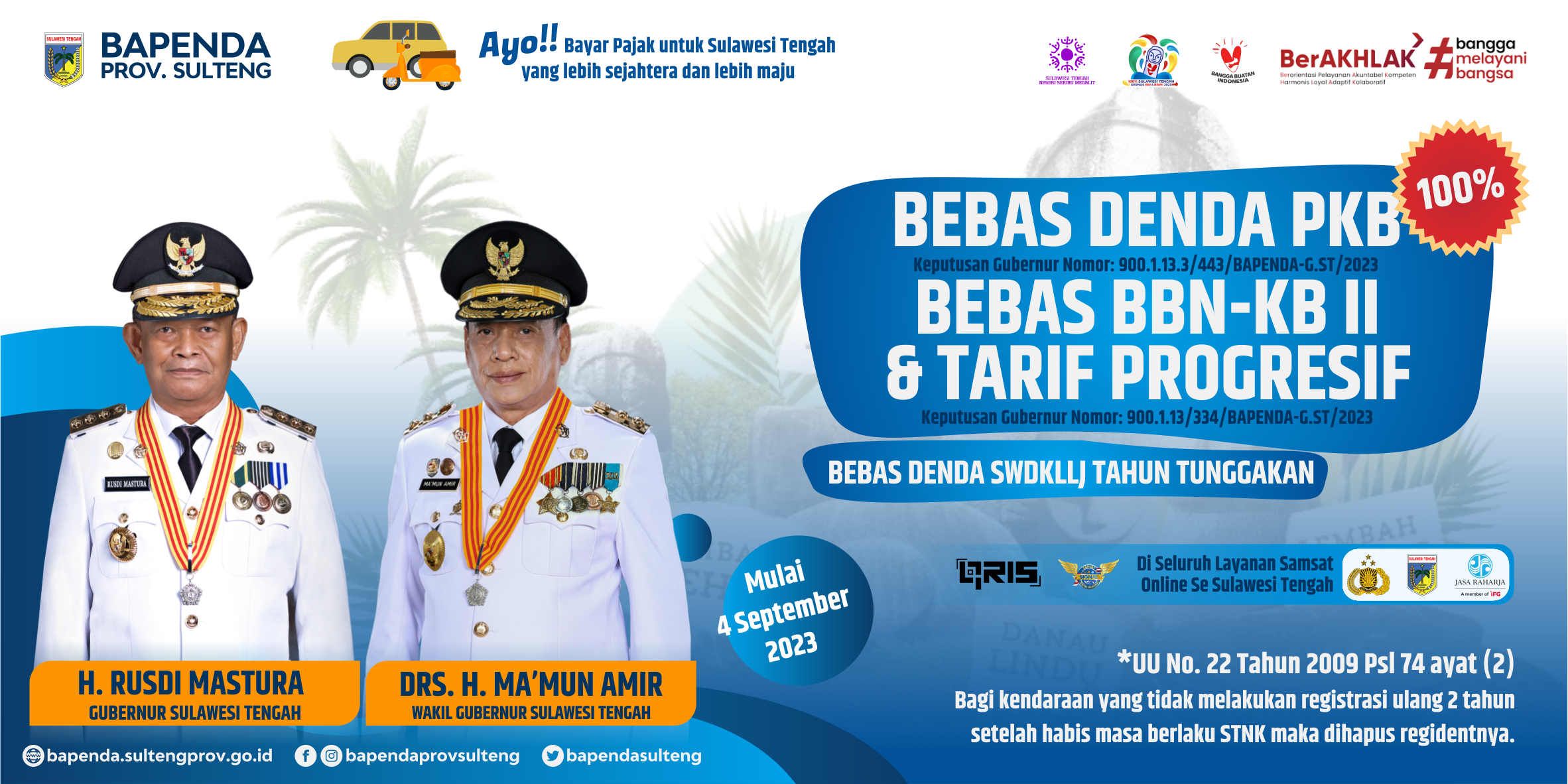 Bapenda Prov. Sulteng - Berita